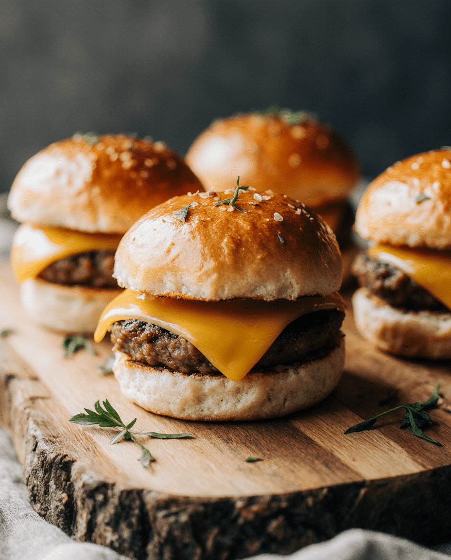 Burger Sliders – Mini, Cheesy & Labor Day Favorites - Melissa Recipes