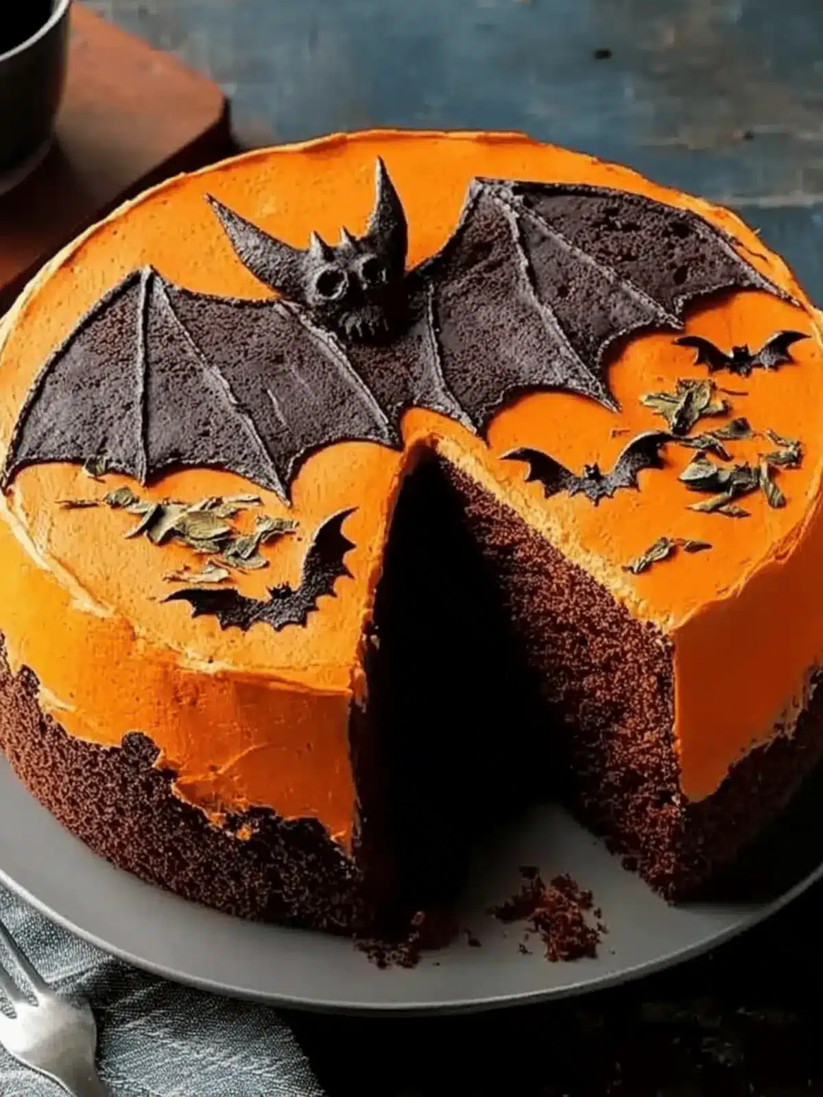 So-Easy-It’s-Spooky Bat Cake: The Ultimate Halloween Dessert
