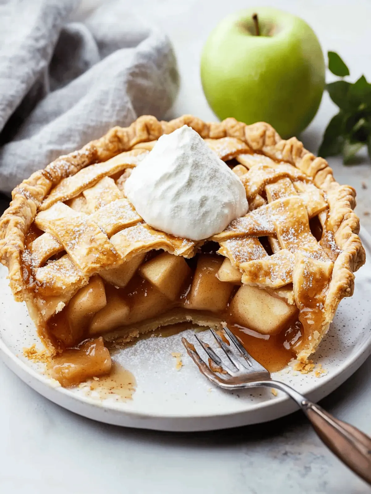 Irresistible Apple Pie Recipe with a Perfect Flaky Crust