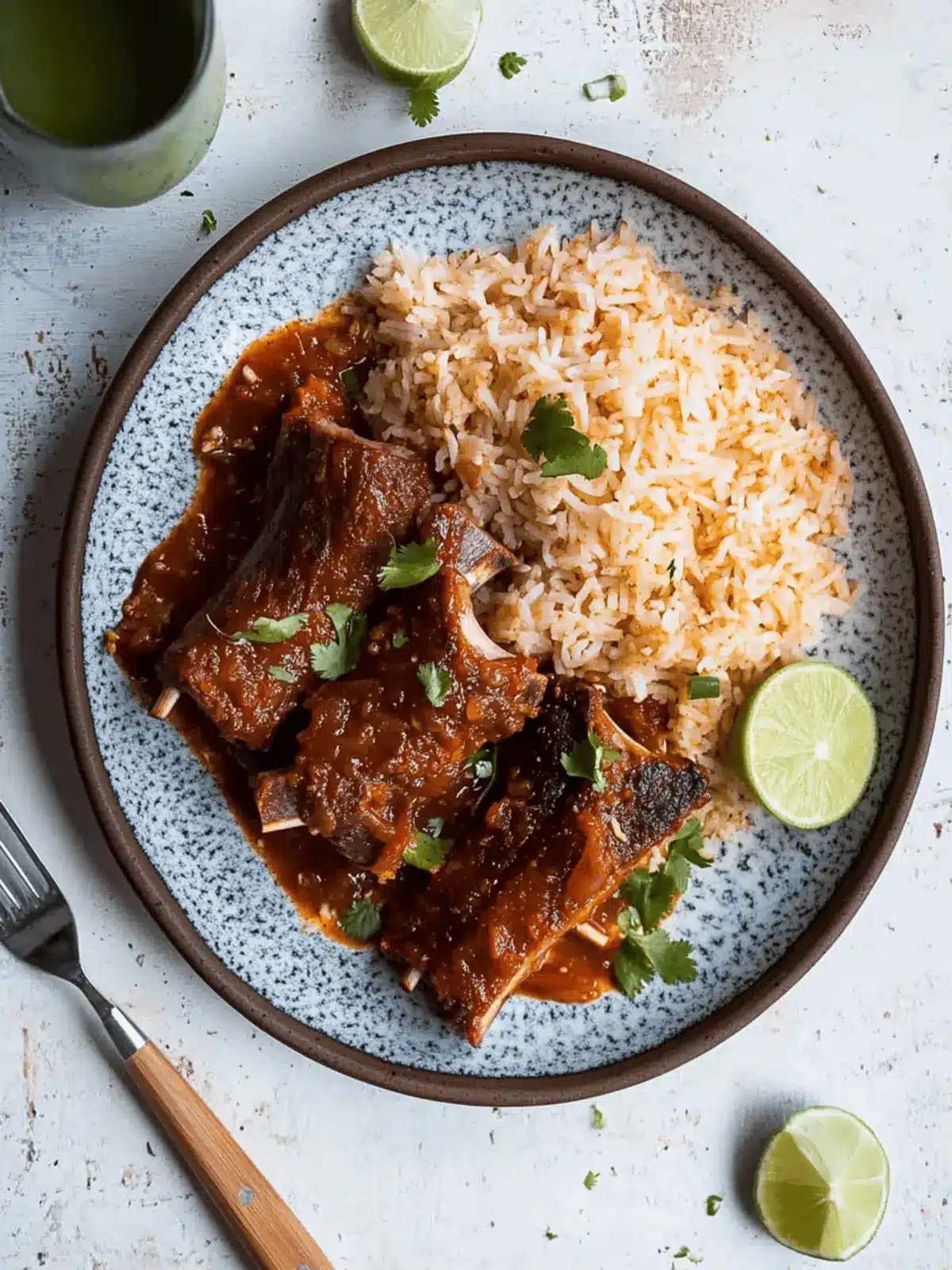 Savory Adobo De Puerco: Satisfying Pork Ribs in Spicy Sauce