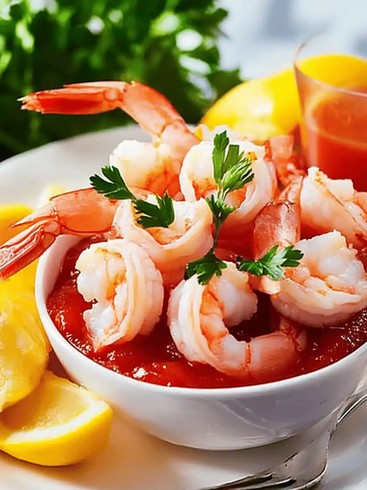 Irresistible Shrimp Cocktail with Zesty Homemade Sauce