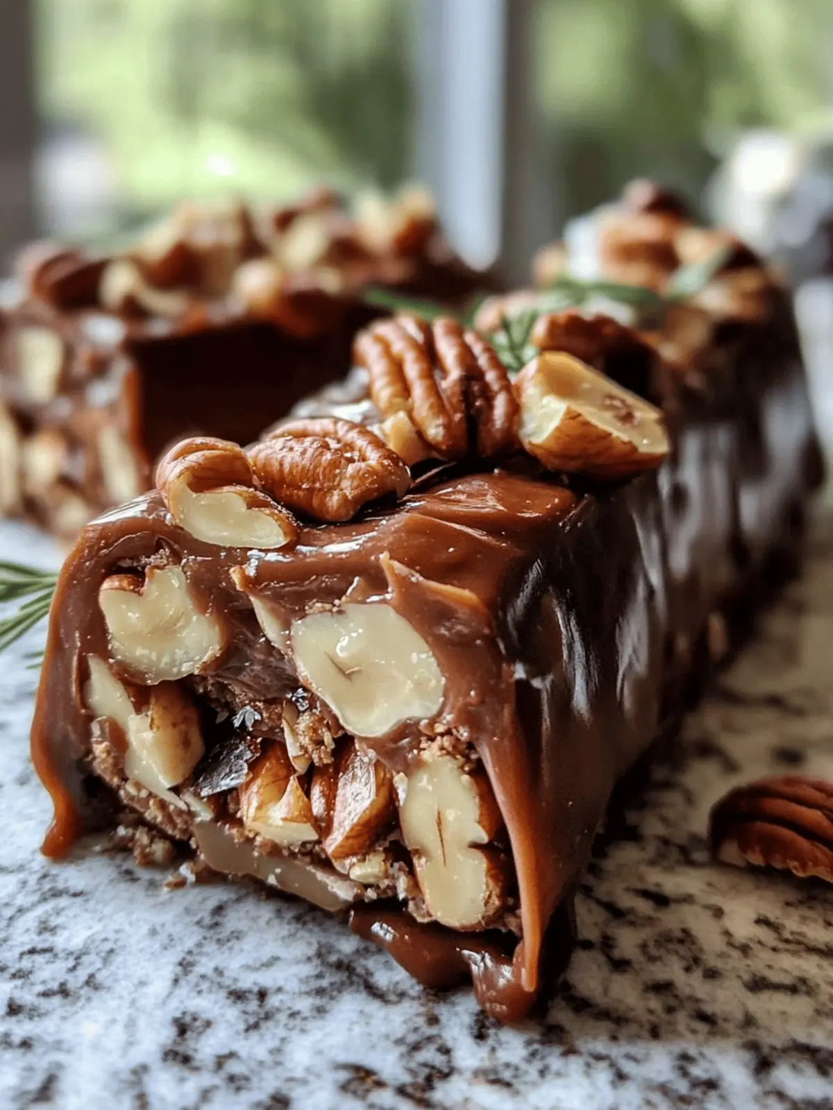 Easiest 3-Ingredient Pecan Log: Your Irresistible No-Bake Treat