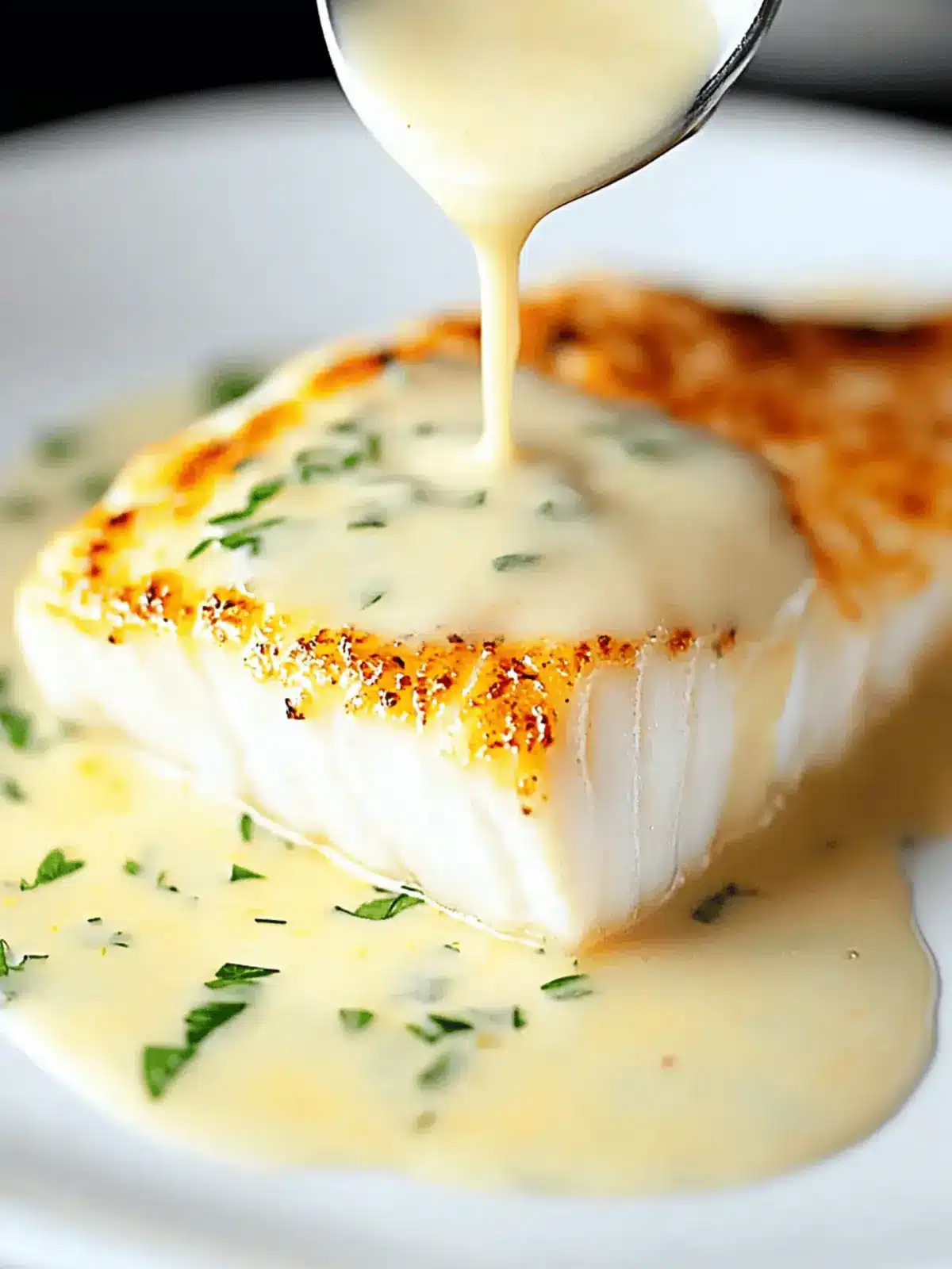 Irresistible Healthy Halibut with Creamy Dill Beurre Blanc