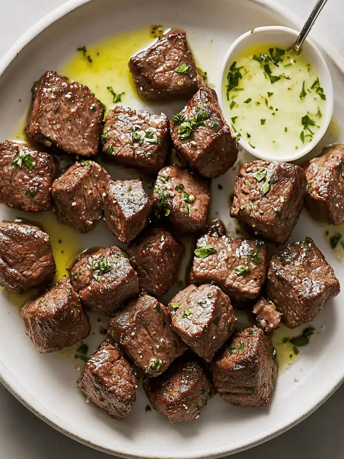 Ultimate Air Fryer Steak Bites: Delicious Garlic Butter Bliss