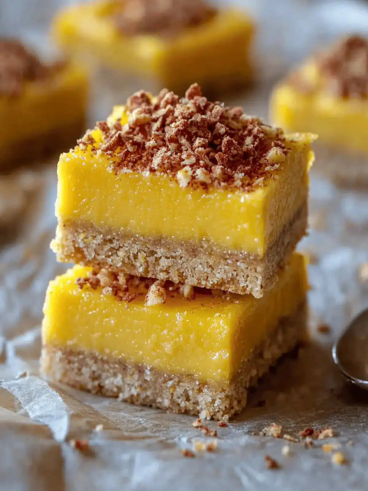 Irresistible Vegan Mango Lemon Bars – Quick & Refreshing!