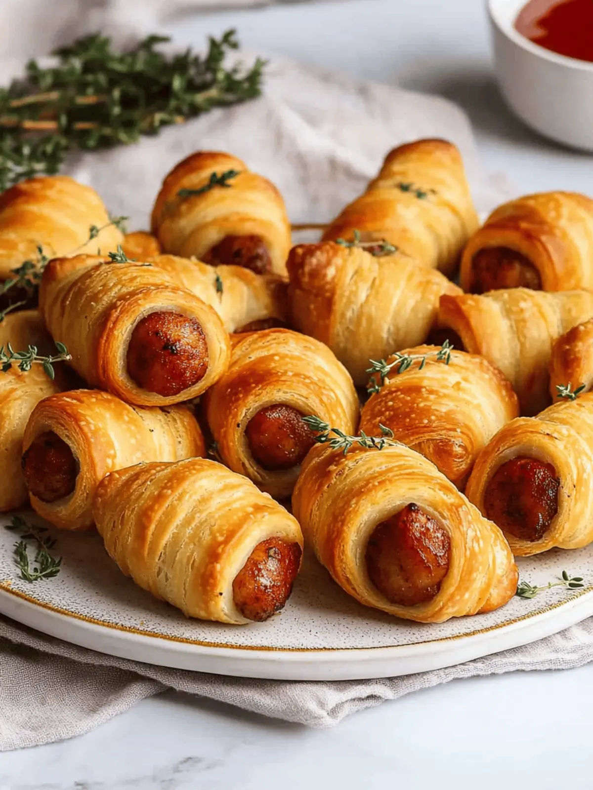 Ultimate Crescent Roll Mini Pigs in a Blanket: Delicious Appetizer