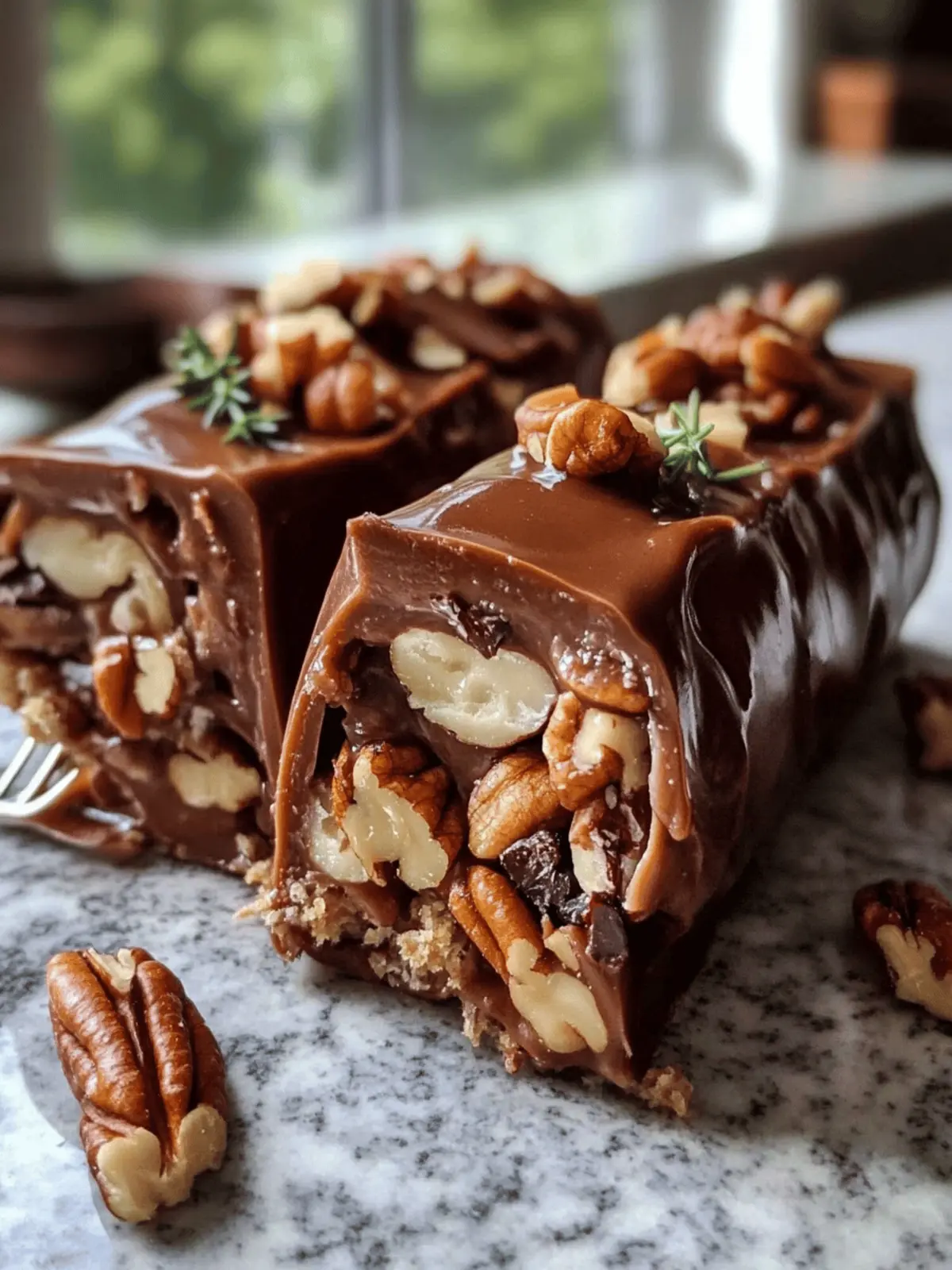 Easiest 3-Ingredient Pecan Log: Your Irresistible No-Bake Treat