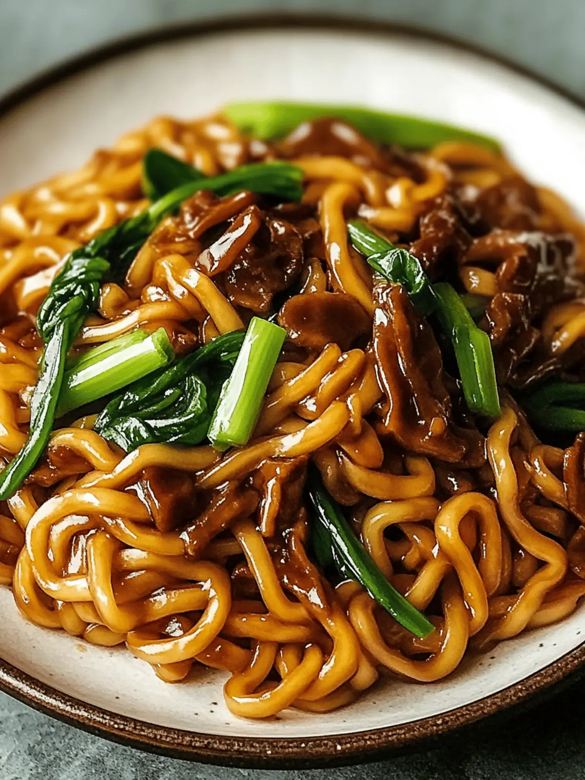 Ultimate Savory Shanghai Fried Noodles: A Delicious 30-Minute Meal
