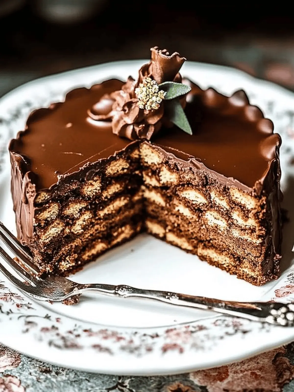 Queen Elizabeth’s Chocolate Biscuit Cake: The Ultimate No-Bake Delight
