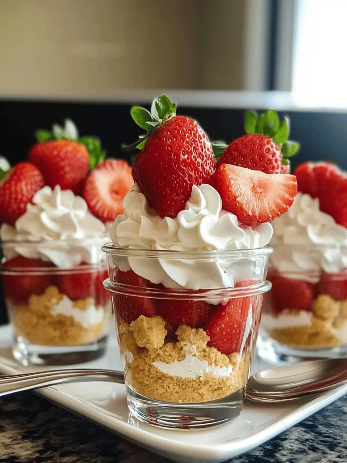 Irresistible Strawberry Shortcake Parfait Cups You'll Love