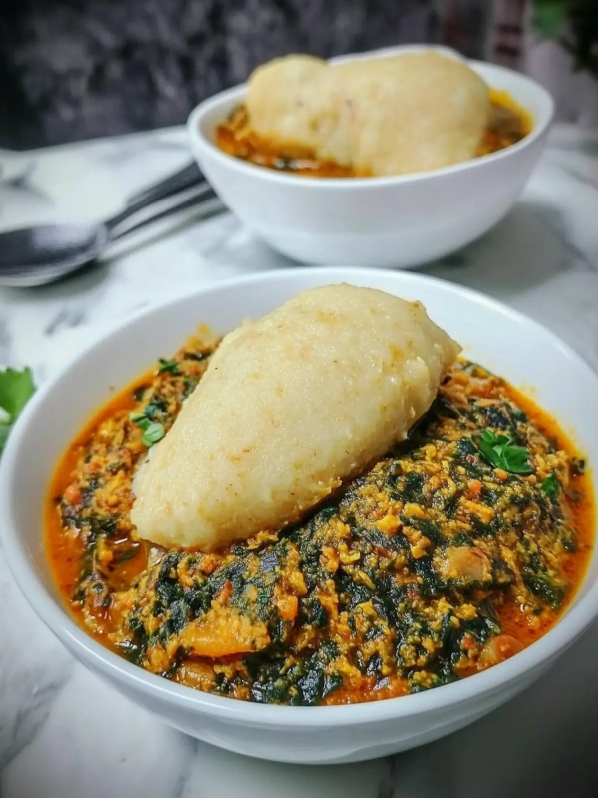 Irresistible Nigerian Pounded Yam and Egusi Soup: A Nutritious Delight