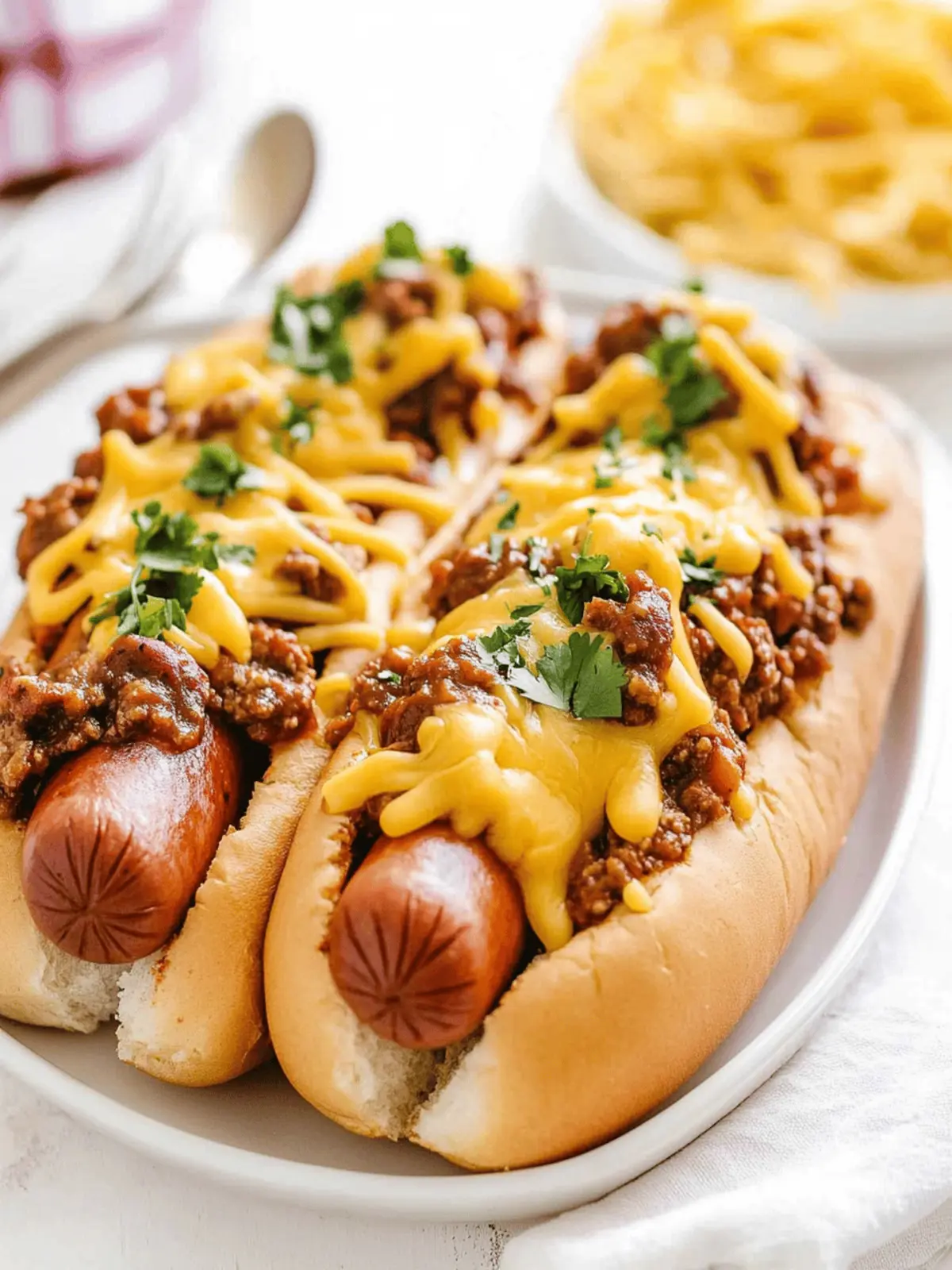 Irresistible Baked Chili Cheese Dogs: Delicious Family Treat