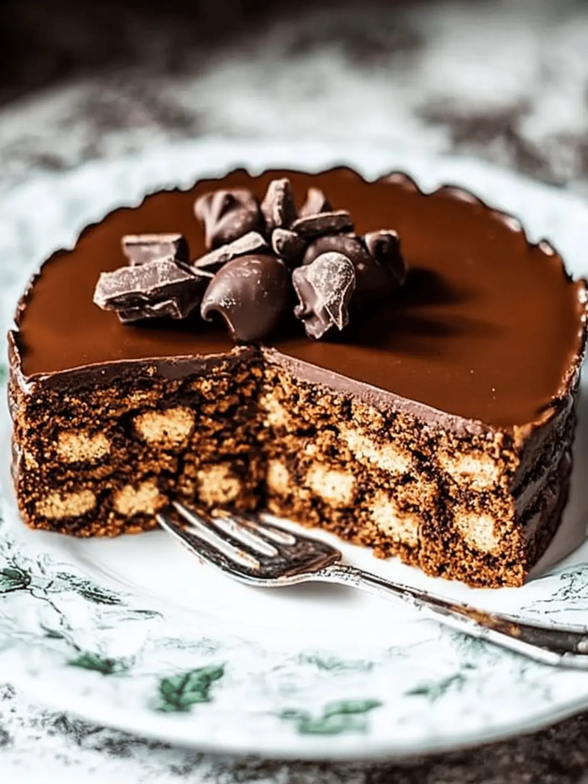Queen Elizabeth’s Chocolate Biscuit Cake: The Ultimate No-Bake Delight
