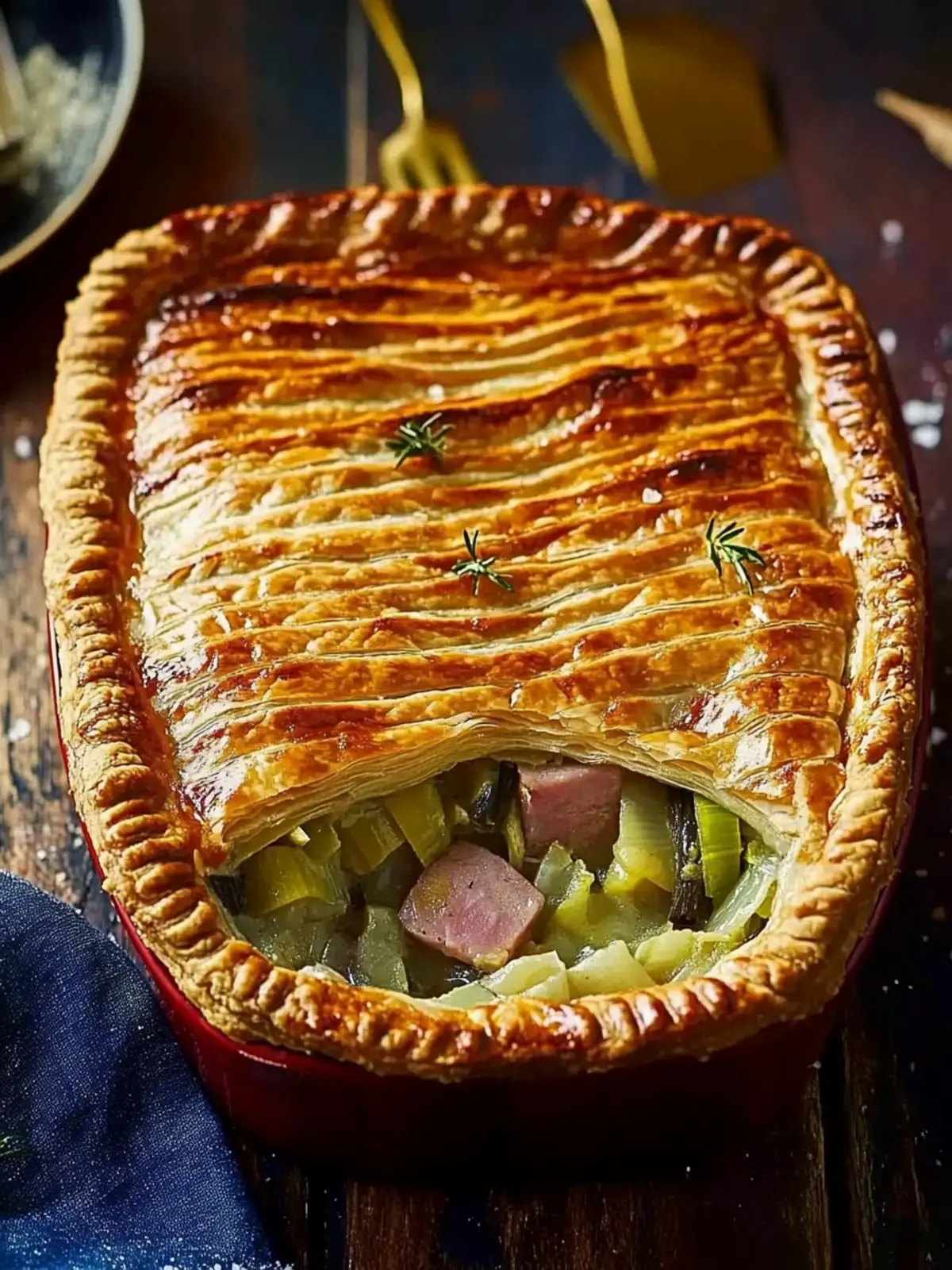 Ultimate Chicken, Leek & Ham Pie: Delicious Comfort Food