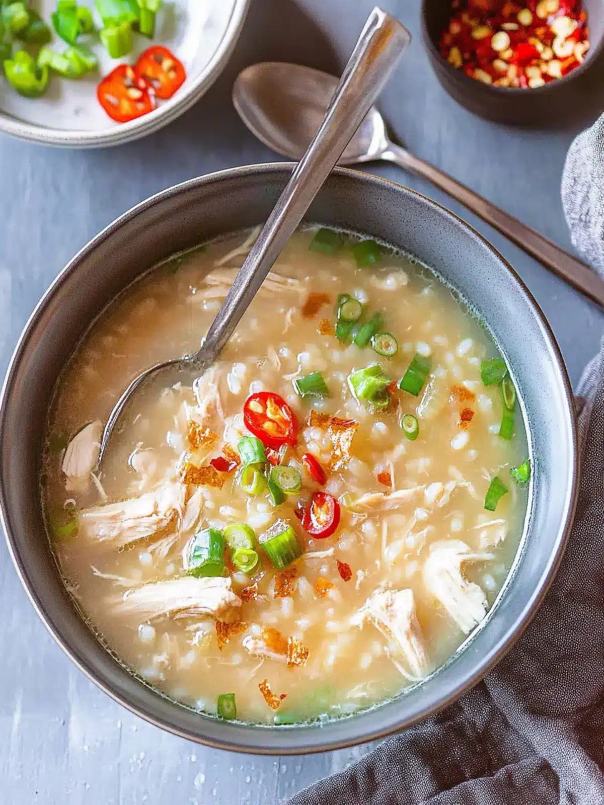 Ultimate Instant Pot Asian Chicken and Rice Soup - Delicious Comfort