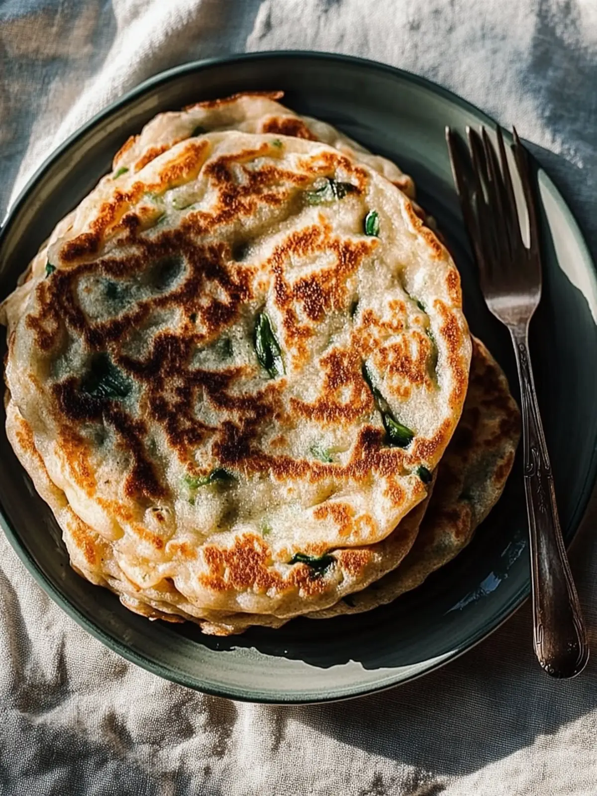 Crispy Scallion Pancakes: Easy Homemade Perfection Awaits