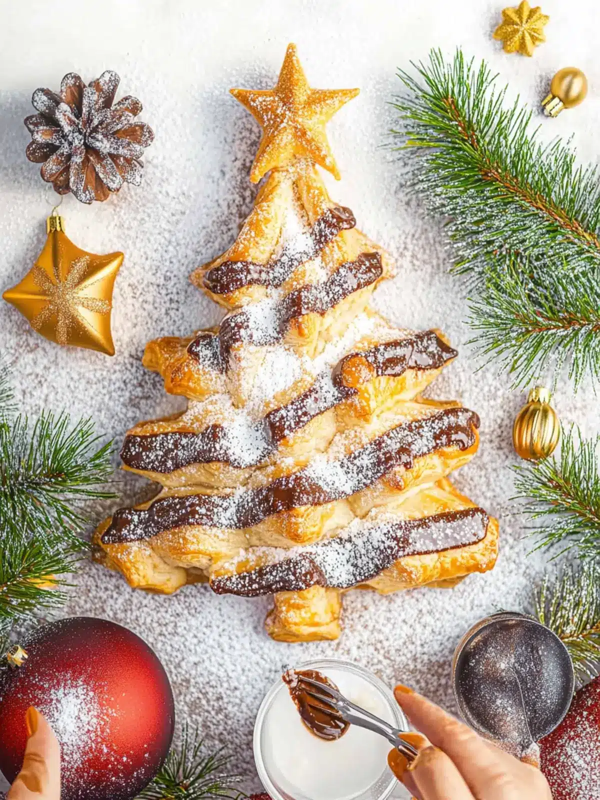 Irresistible Nutella Puff Pastry Christmas Tree: A Delicious Delight