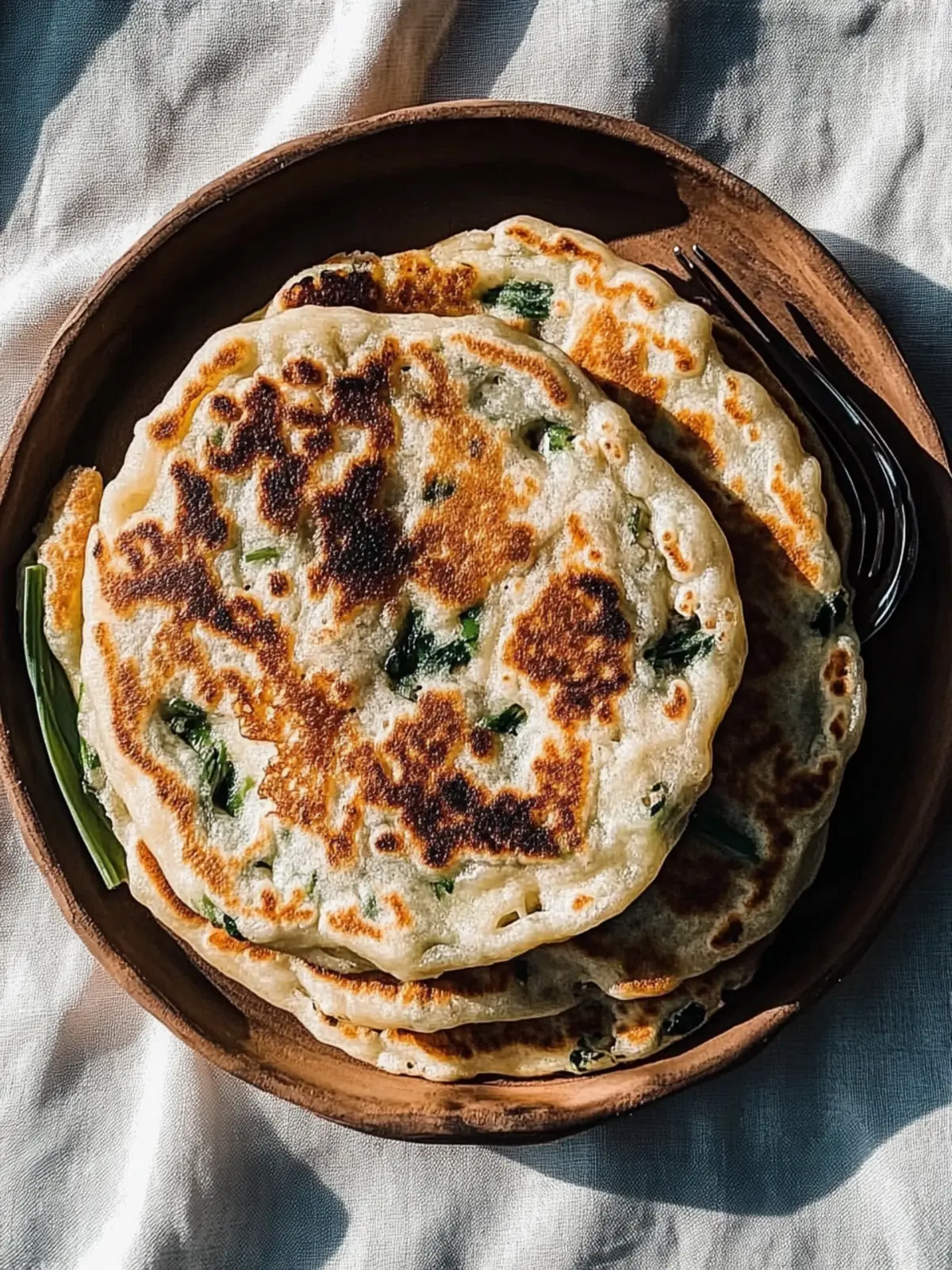 Crispy Scallion Pancakes: Easy Homemade Perfection Awaits