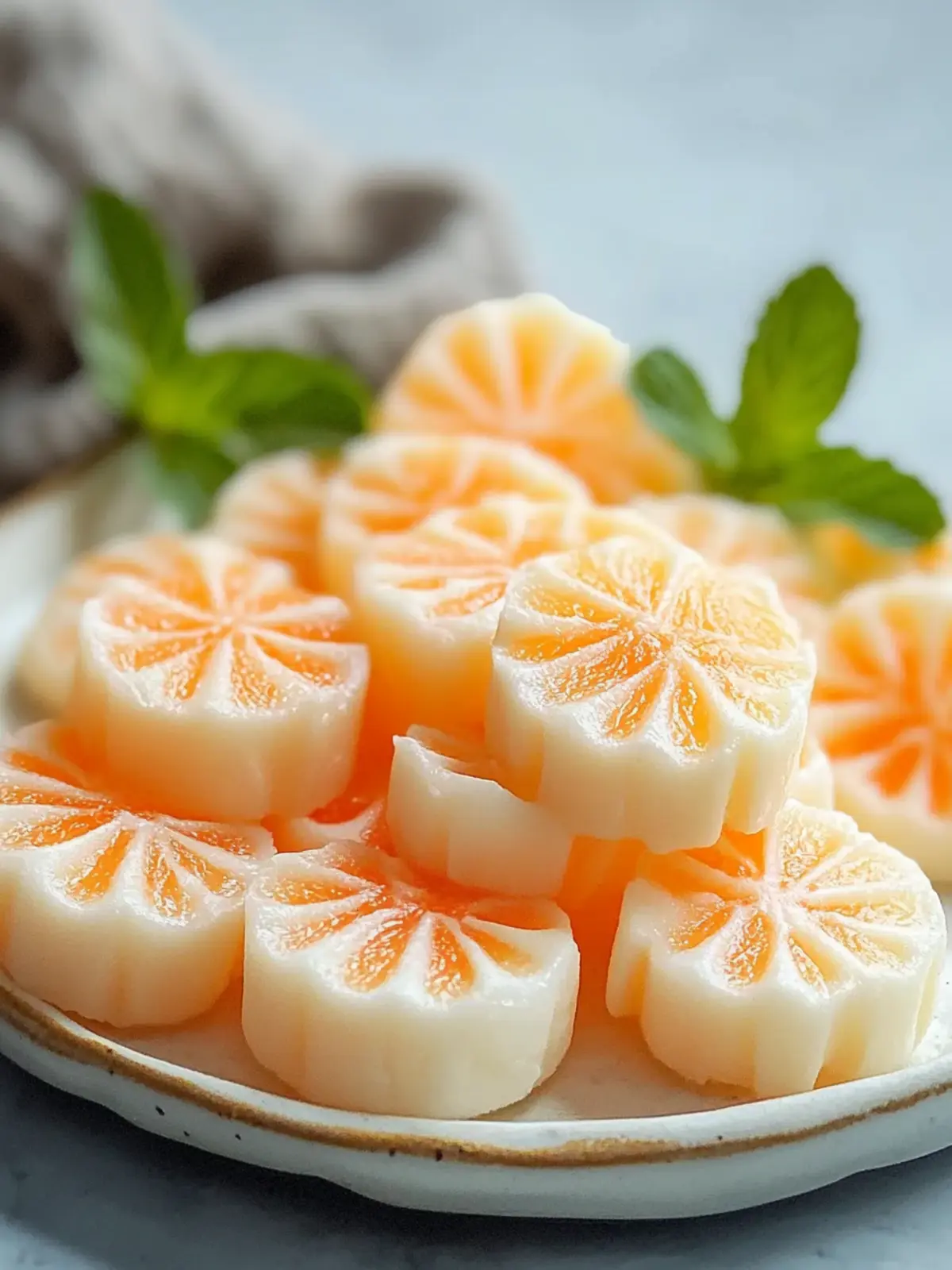 Irresistible Sweet Orange Cream Cheese Mints You’ll Adore