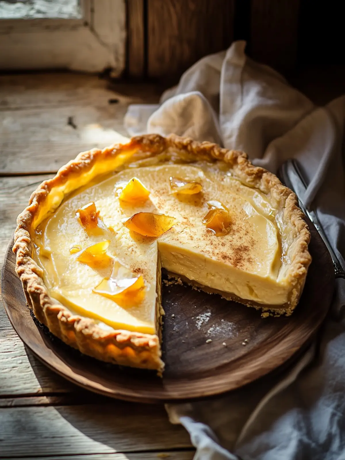 Irresistible Golden Greek Honey Pie (Melopita) Recipe