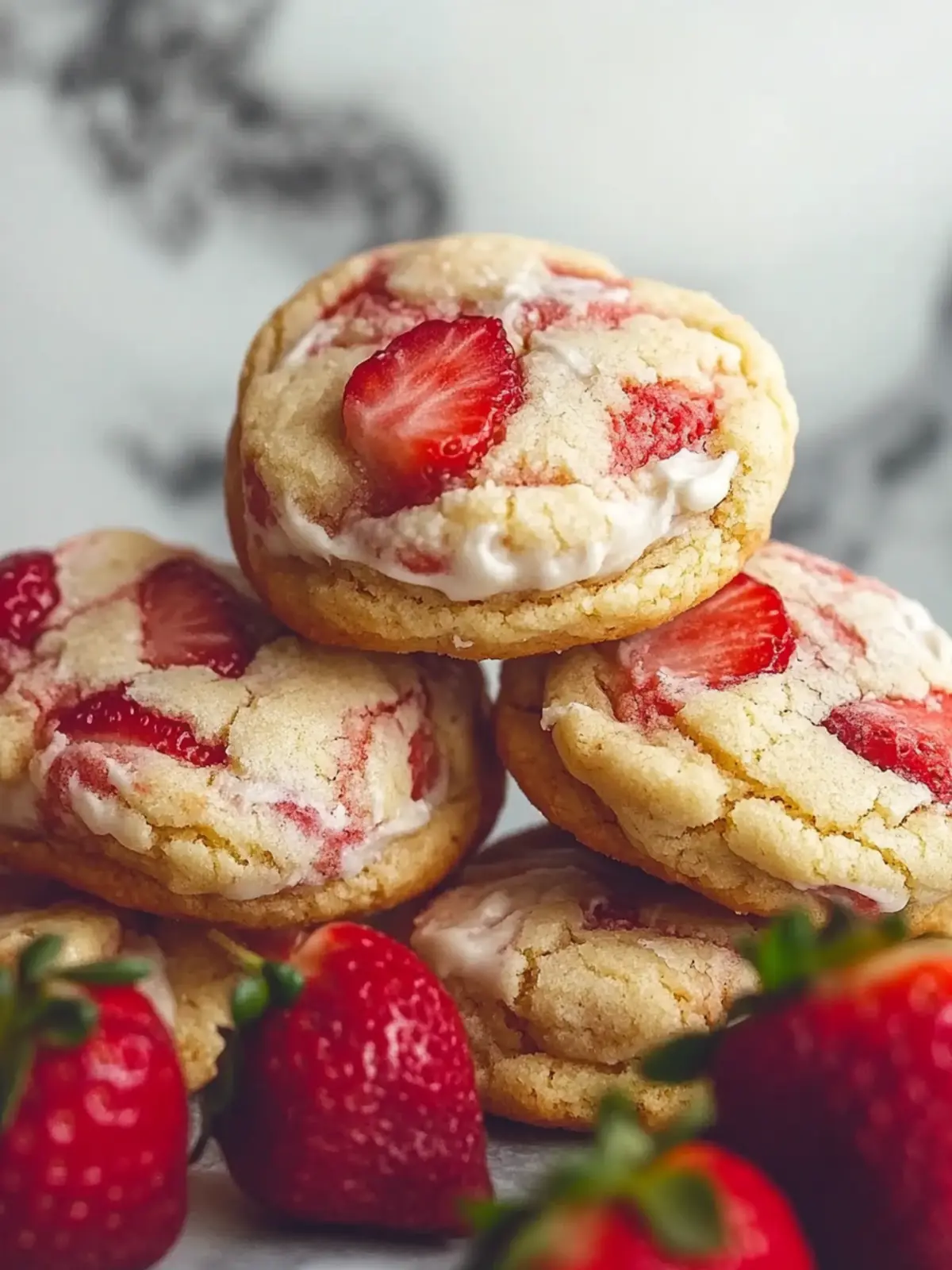 Irresistible Strawberry Cheesecake Cookies Recipe You'll Love