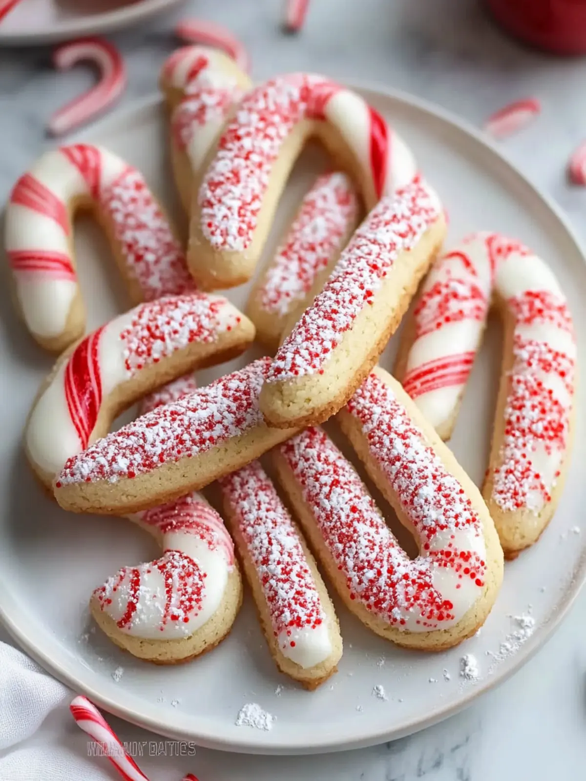 Irresistible Candy Cane Cookies - Soft, Festive, and Fun!