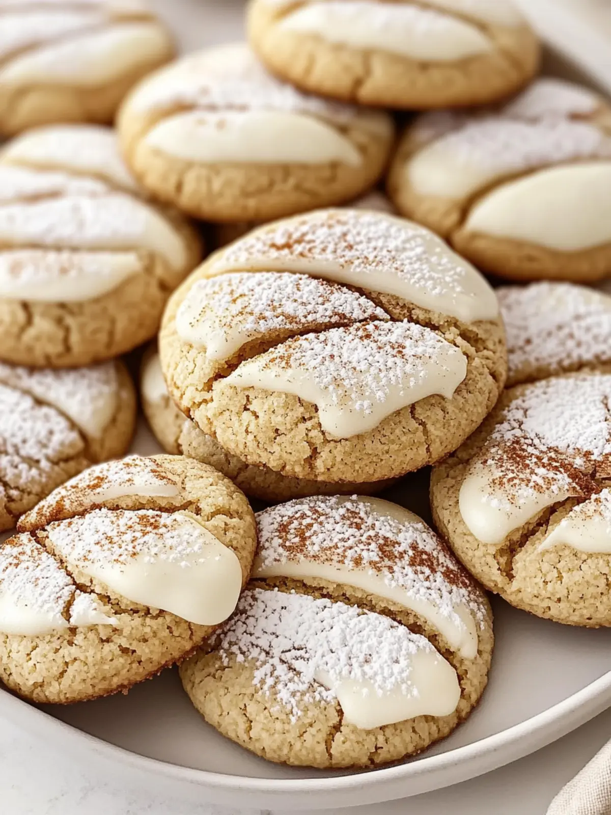 Ultimate Cinnamon Cream Cheese Cookies – Deliciously Soft
