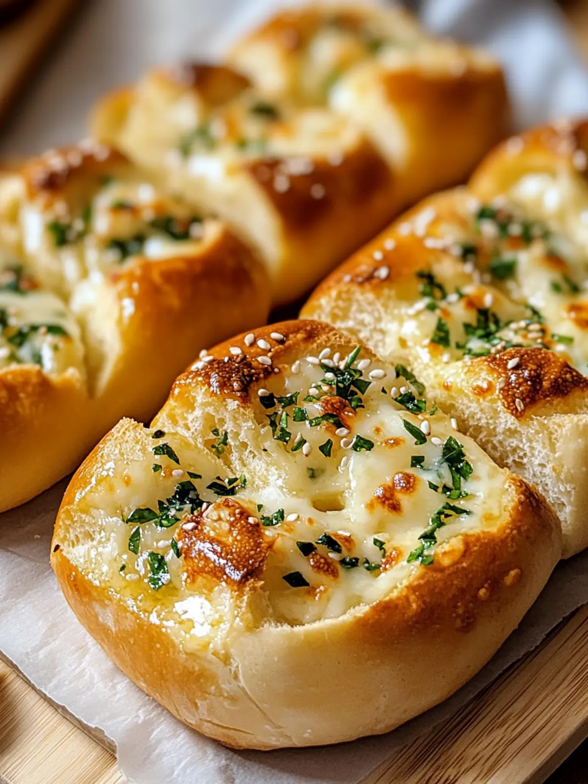 Irresistible Korean Cream Cheese Garlic Bread Recipe