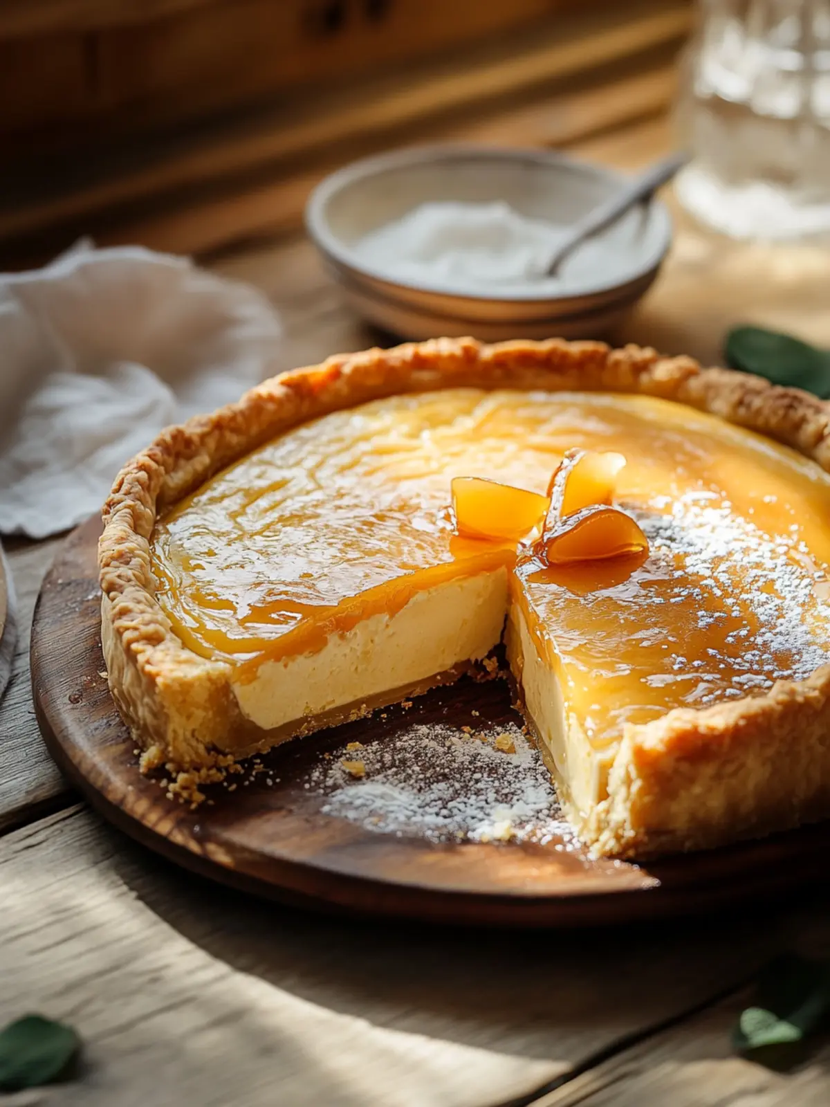 Irresistible Golden Greek Honey Pie (Melopita) Recipe