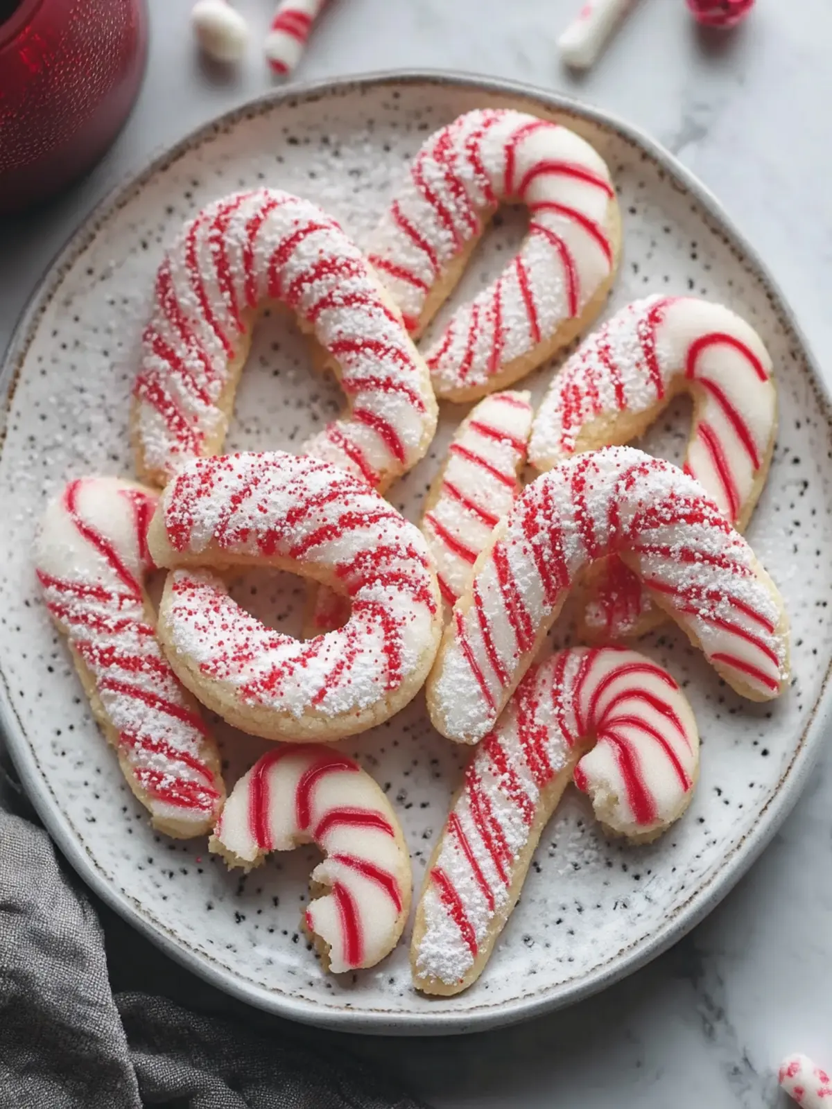Irresistible Candy Cane Cookies - Soft, Festive, and Fun!