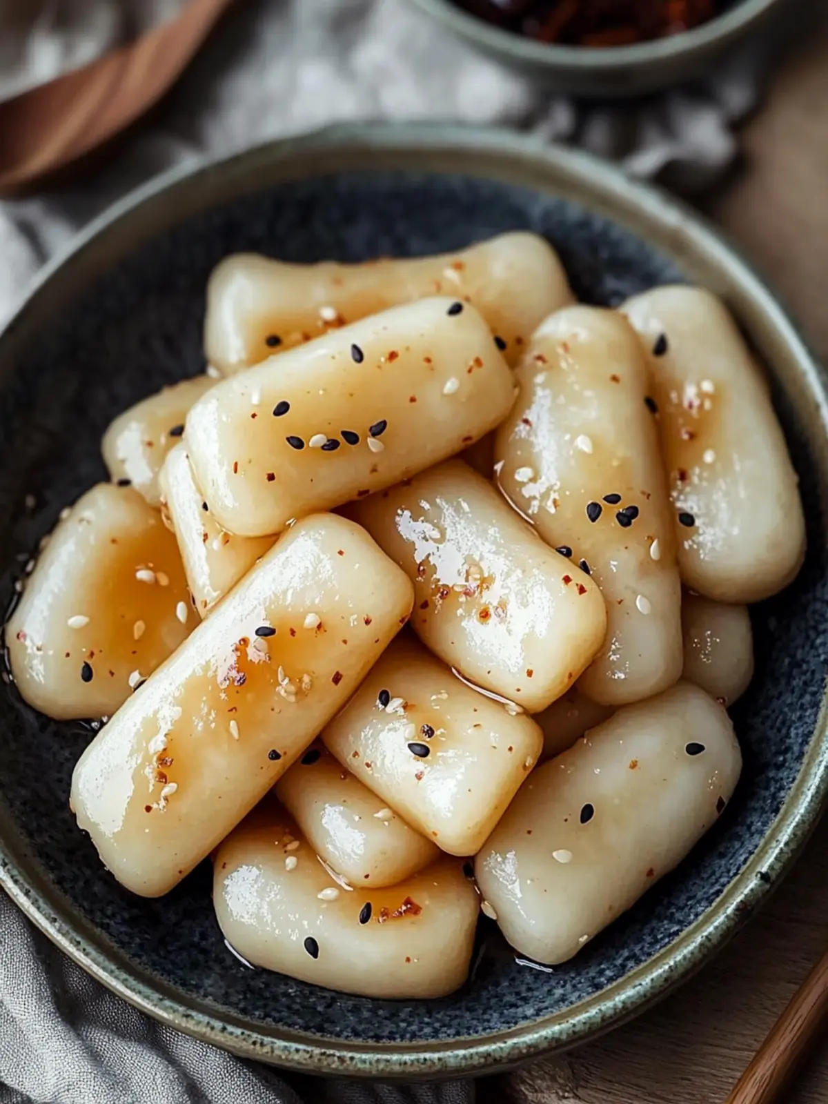 Irresistible Sweet Soy Butter Korean Rice Cakes: An Easy Delight