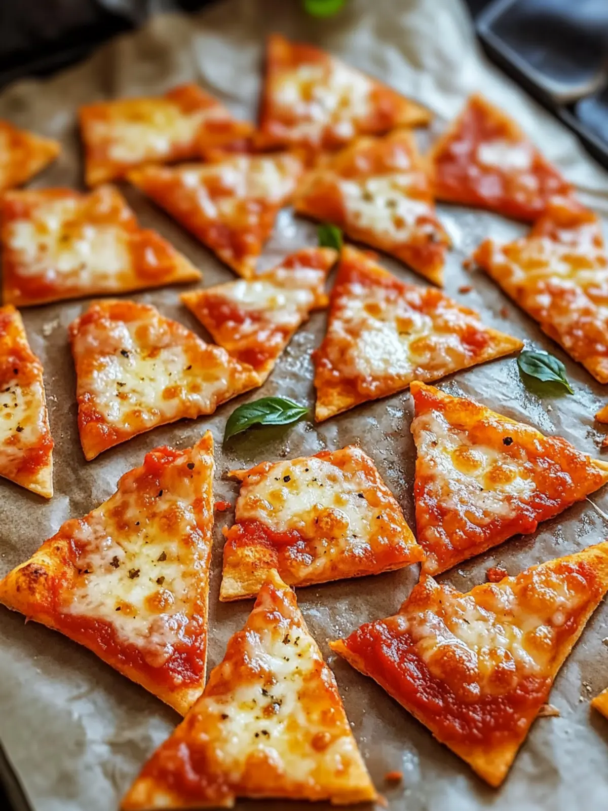Irresistible Crispy Pizza Chips: Quick, Customizable Snack