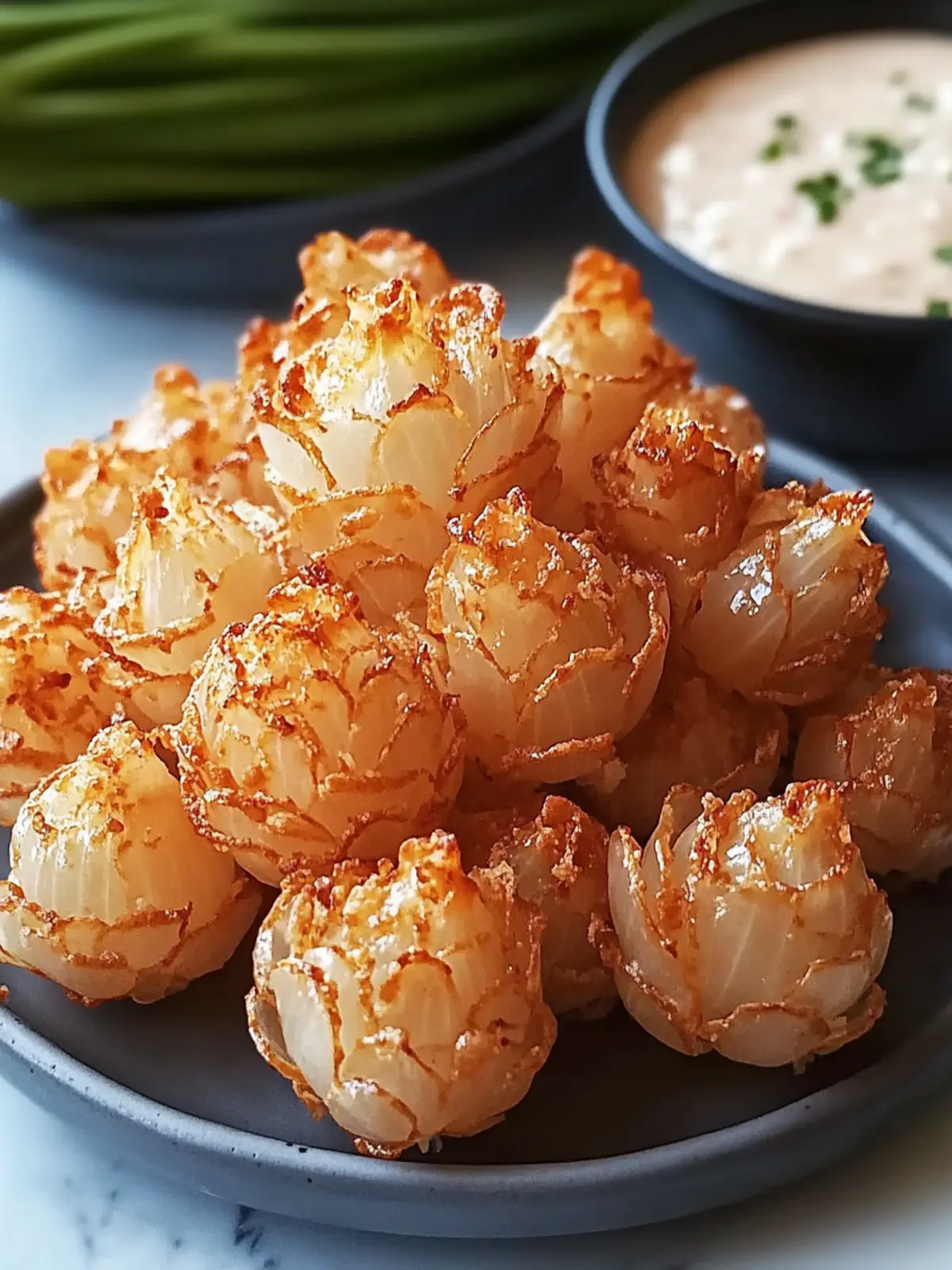 Crispy Bite-Sized Blooming Onions for Ultimate Crunchy Fun