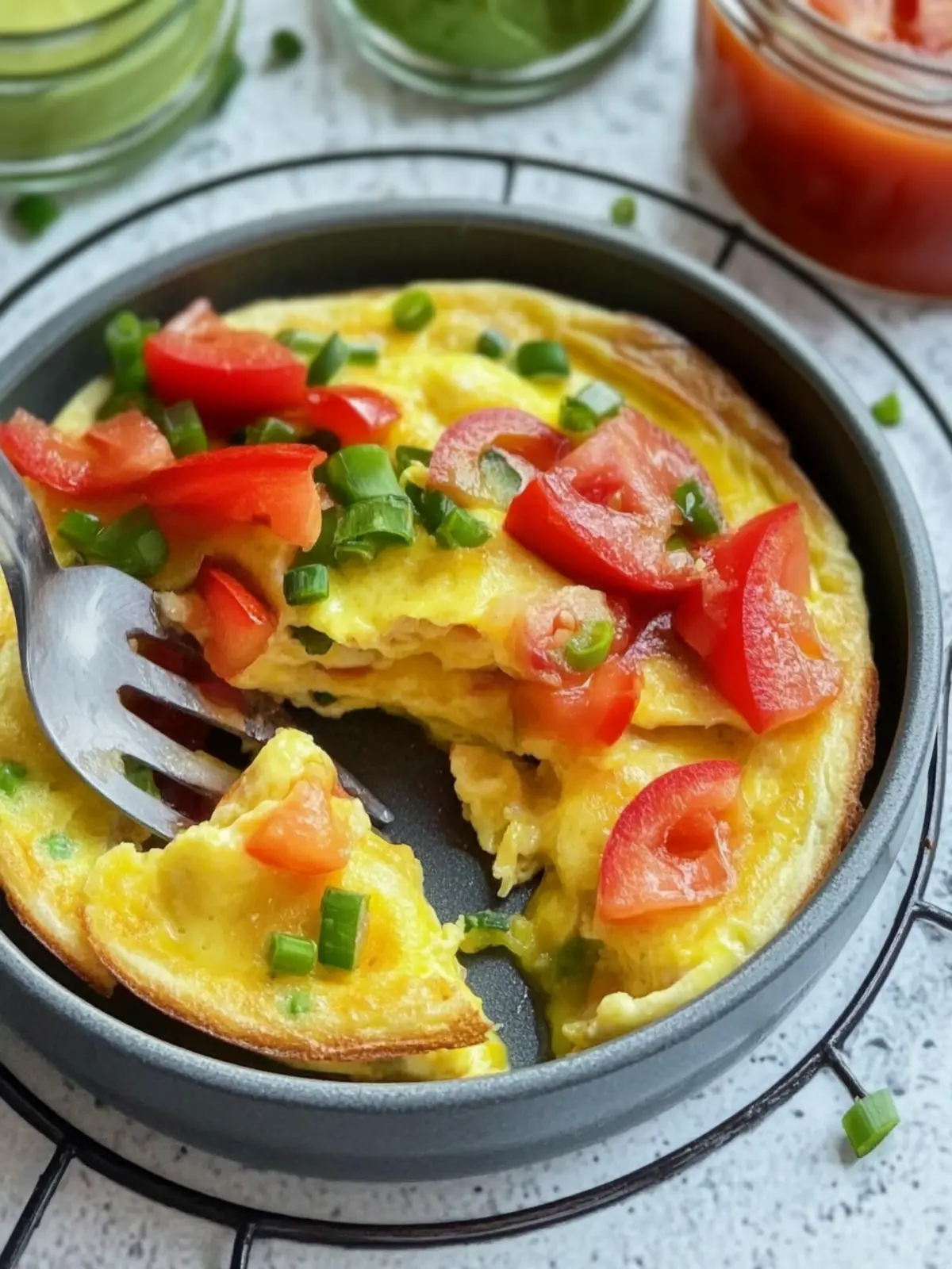 Easy Mini Breakfast Omelets: Delicious Tater Tot Crust