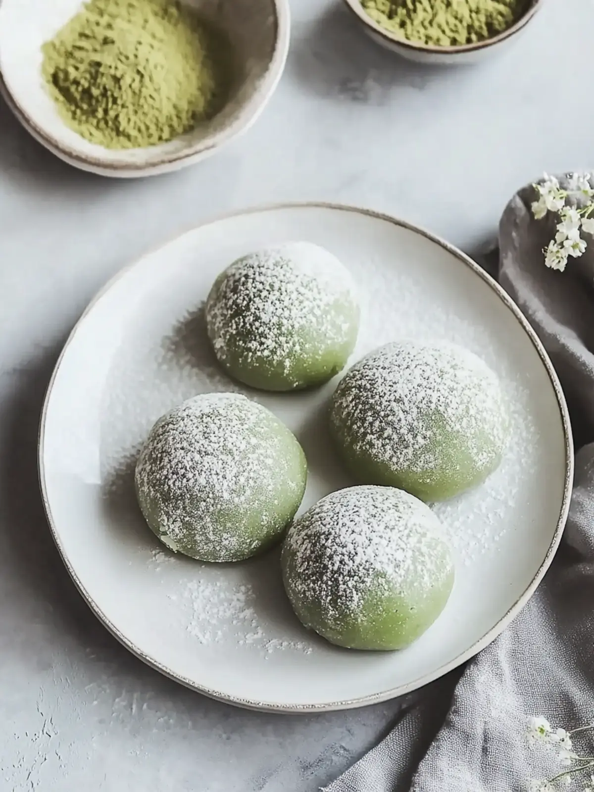Irresistible Matcha Mochi with Creamy Filling You’ll Love